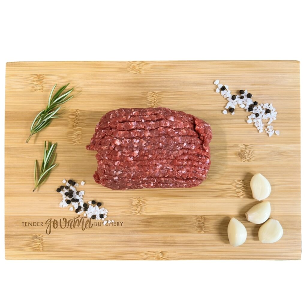 Grass-fed Beef Topside Mince - Tender Gourmet Butchery Warringah
